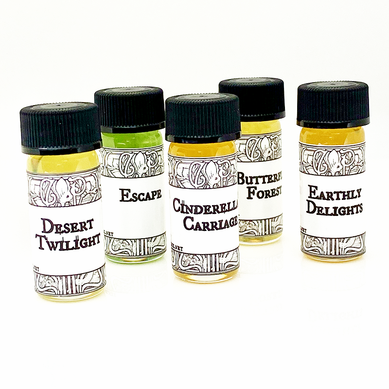 Samplers, samples, oil based, alcohol based, sprayers, vials - Cocoapink